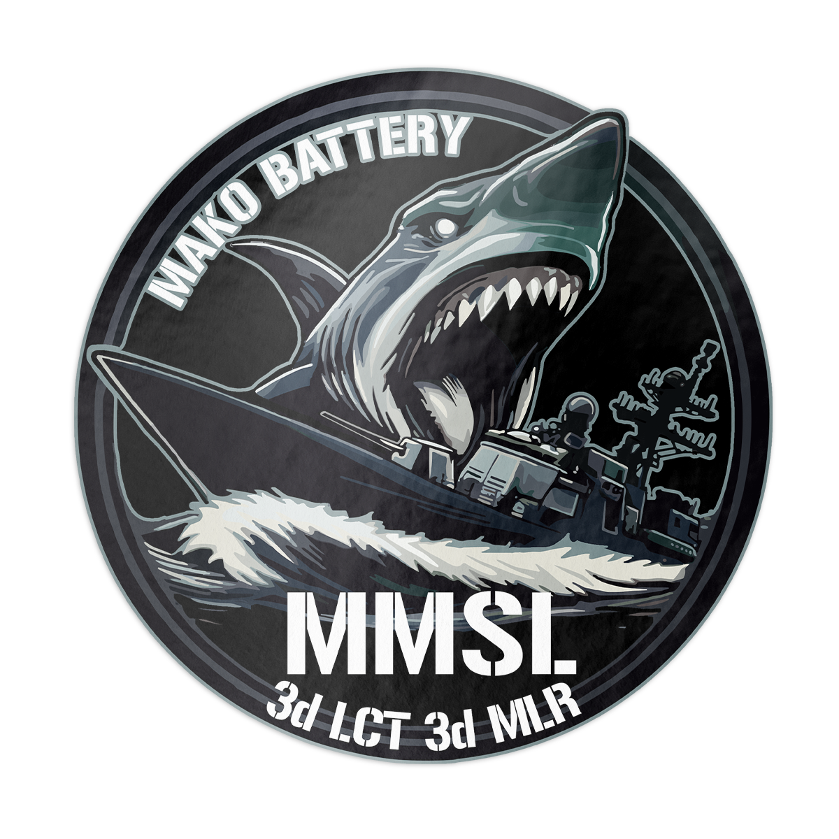 Mako Battery - Sticker – Heavily Suppressed